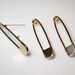 3 Pcs. Safety Pin Brooch Gold Extra Large XXL 4.3 Long - Etsy