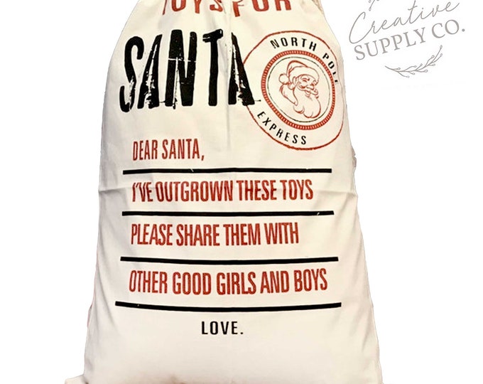 Old Toys for Santa Wholesale Give Back Sack Take Back Sack Toys for ...