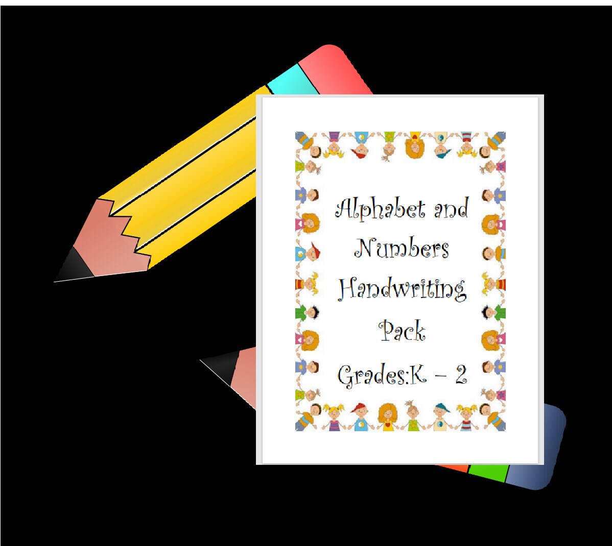 Digital Alphabet and Numbers Handwriting Pack Grades: K-2 - Etsy