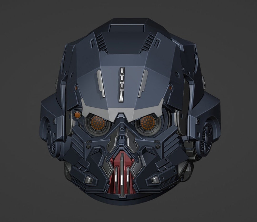 Helghast Helmet Killzone 3d Model NO CUTTING in PARTS - Etsy