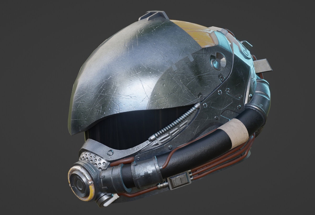 Pirate Helmet Starfield 3d Model NO CUTTING in PARTS - Etsy