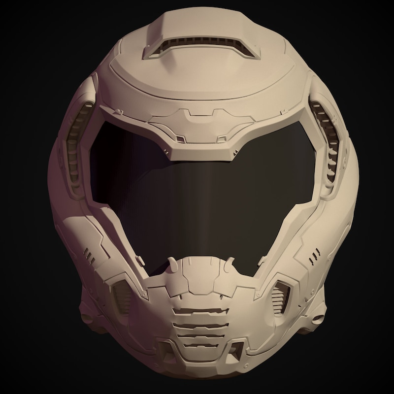 Doom Slayer Helmet - Etsy