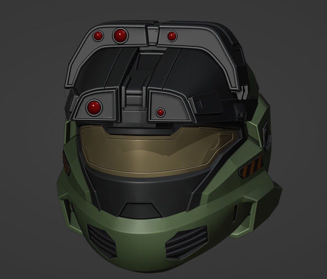 Scout 3d Model Helmet - Etsy