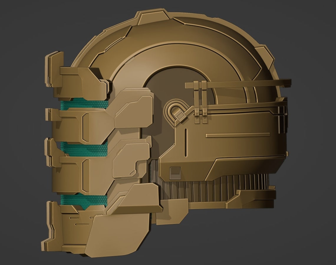 Isaac Clarke Helmet Dead Space 3d Model Helmet - Etsy