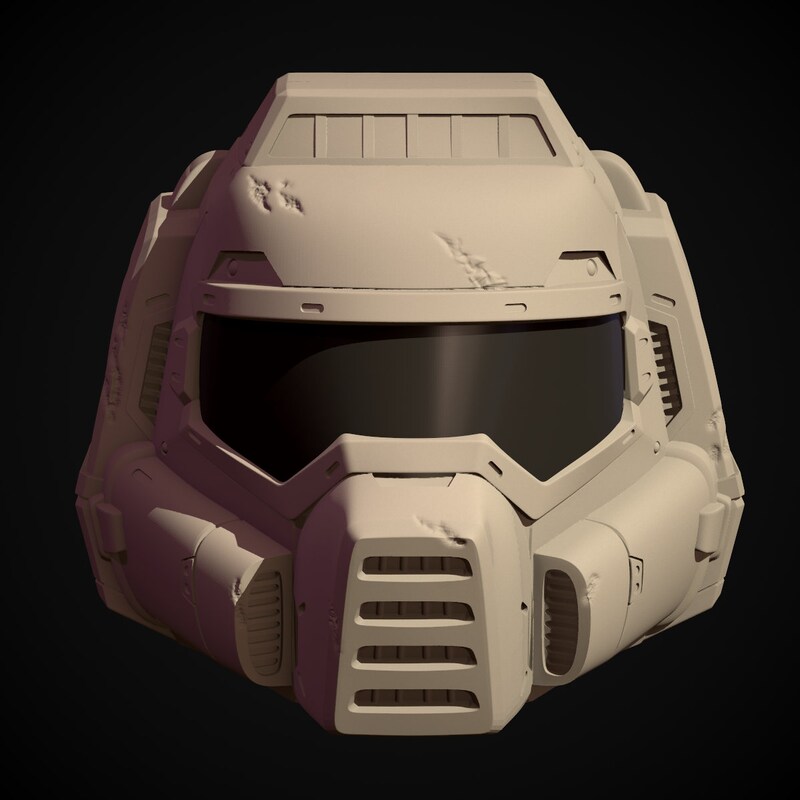 Doom Slayer Helmet - Etsy