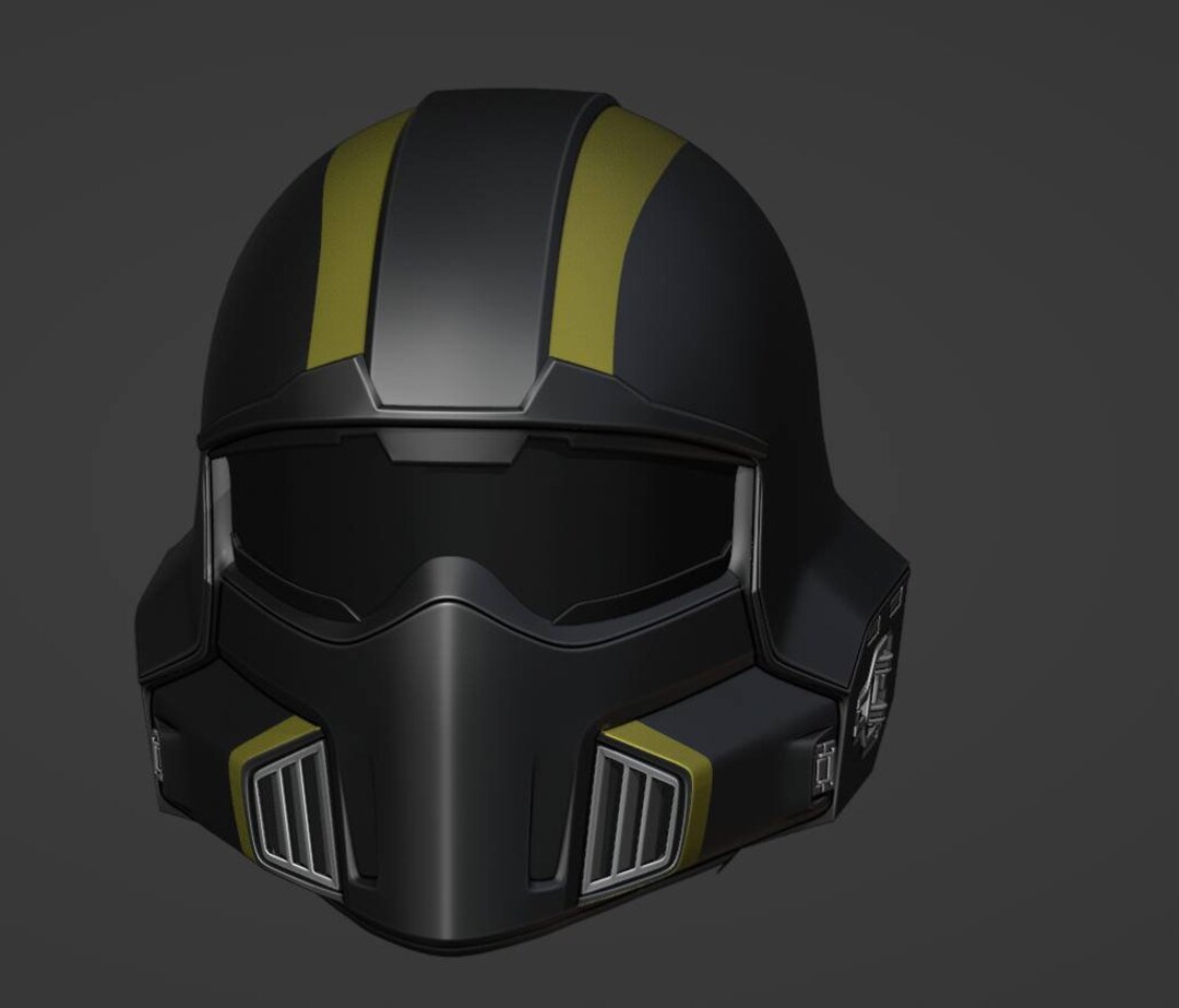 Helldivers 2 Helmet 3D Model NO CUTTING in PARTS - Etsy Canada