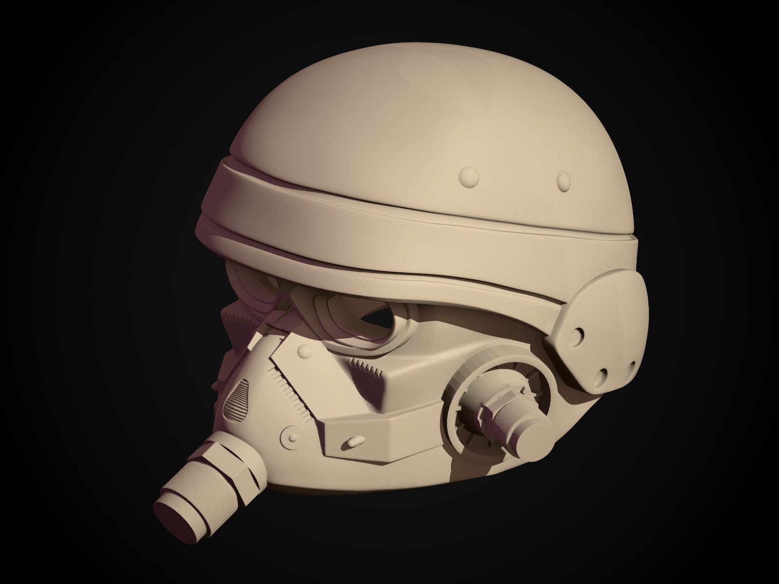 Helghast 3d Model Helmet NO CUTTING in PARTS - Etsy