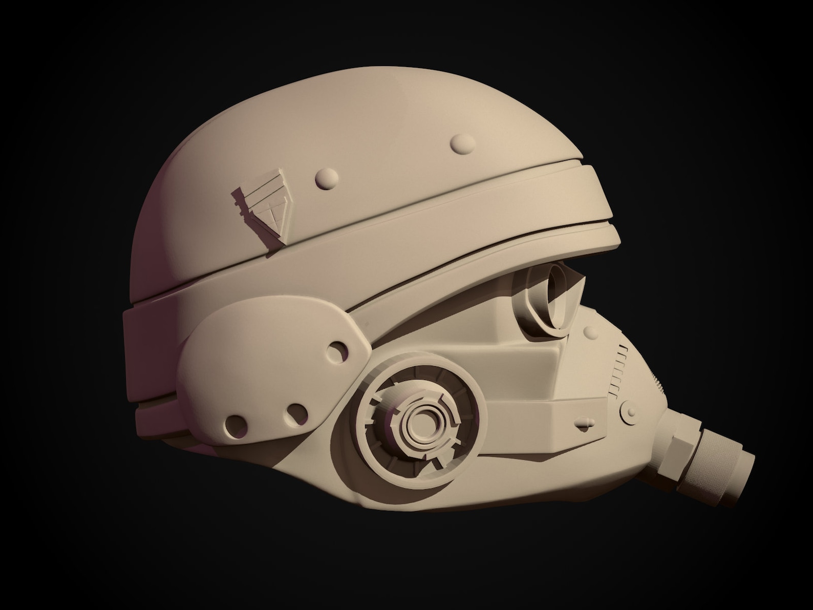 Helghast 3d Model Helmet NO CUTTING in PARTS - Etsy