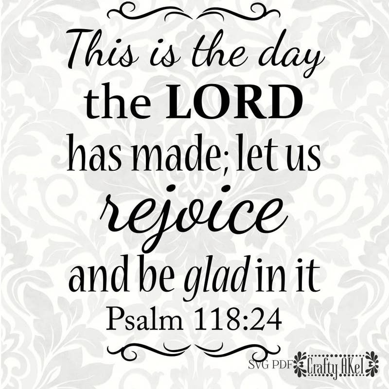 Psalms 118 24 - Etsy