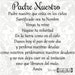 Padre Nuestro (our Father, Lord's Prayer) (spanish SVG, PDF, Digital ...