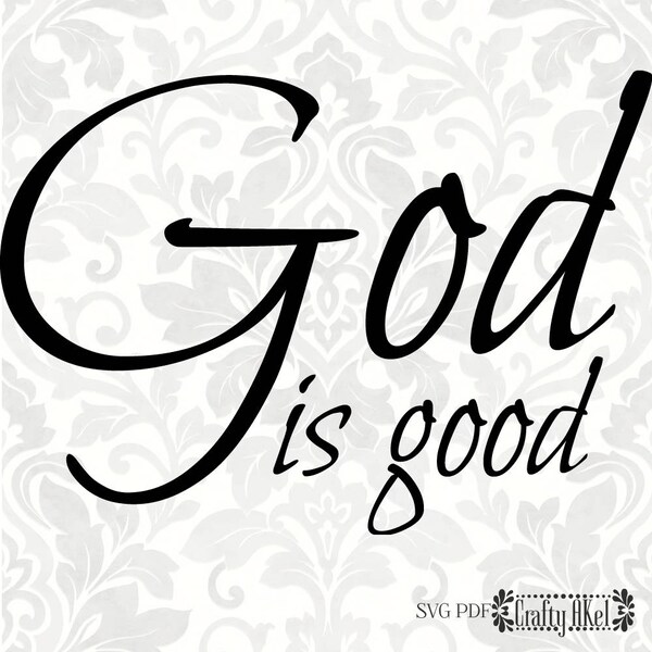 God is Good Clipart - Etsy