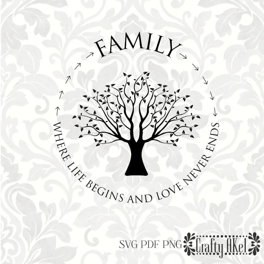 Family; Where Life Begins and Love Never Ends [family Tree, Family ...
