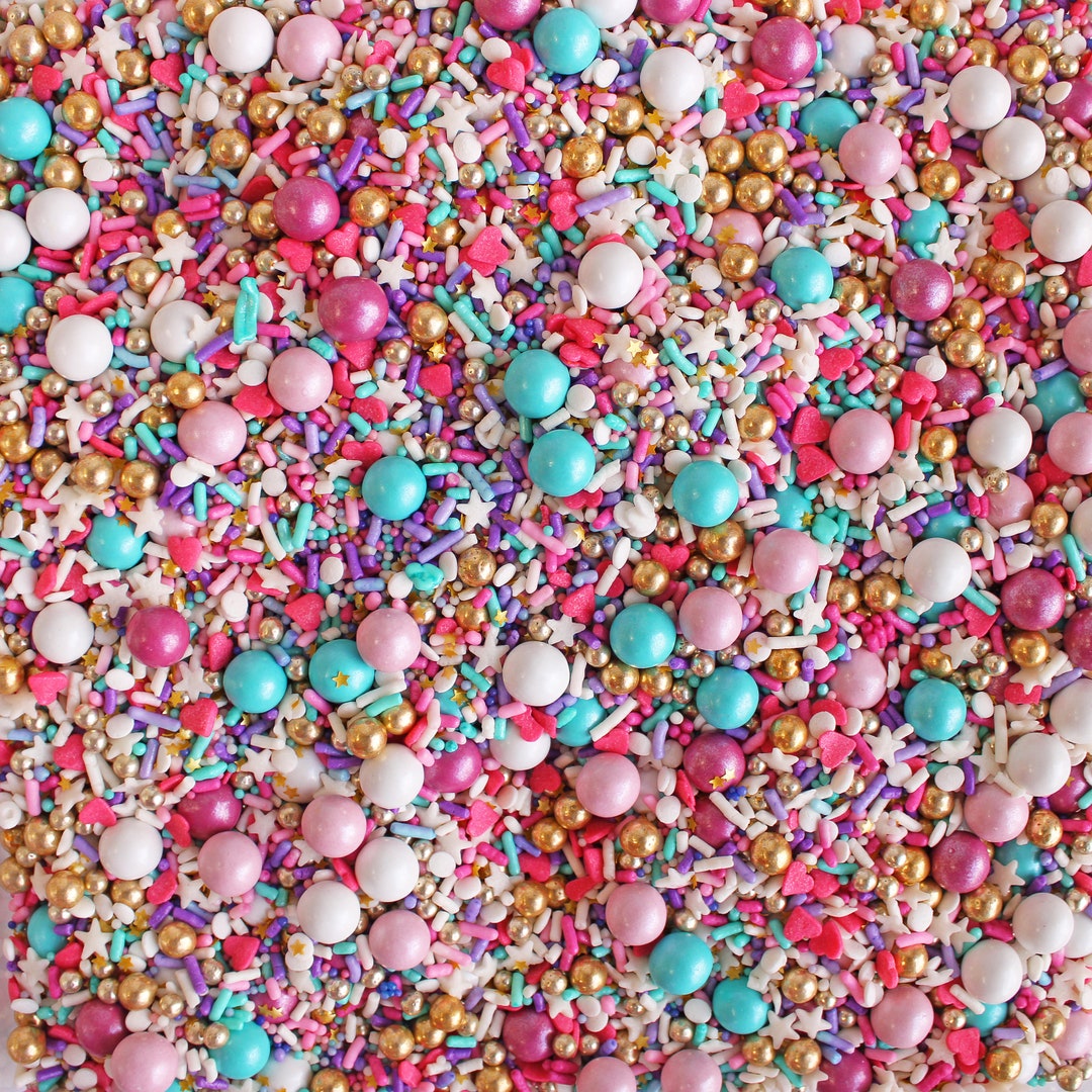 Pink Unicorn Sprinkles, Sprinkle Pop hey Sugar, Pink and Purple ...
