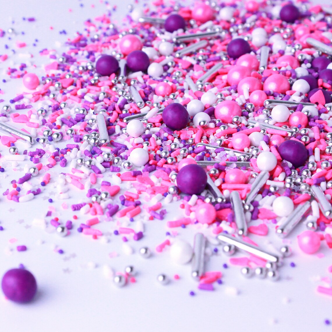 Electric Love Sprinkle Mix Pink and Purple Sprinkles - Etsy