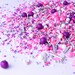 Electric Love Sprinkle Mix, Pink and Purple Sprinkles, Valentine's Day ...