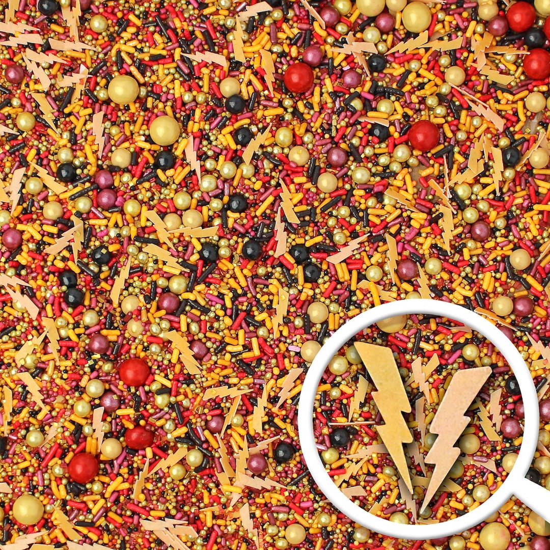 Mischief Managed Sprinkle Mix, HP Sprinkles, Lightening Bold Sprinkles ...