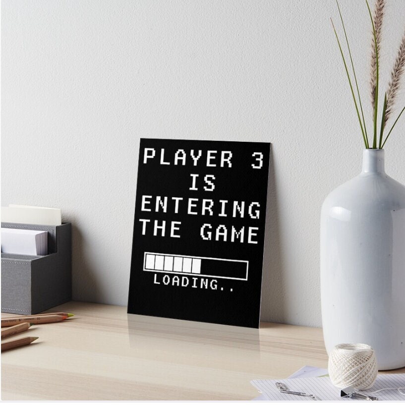 Player 3 is Entering the Game PNG File Baby Announcement Digital ...