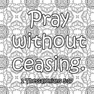 25 Bible Verse Coloring Pages 8.5 X 11 King James Version Bible Verse ...