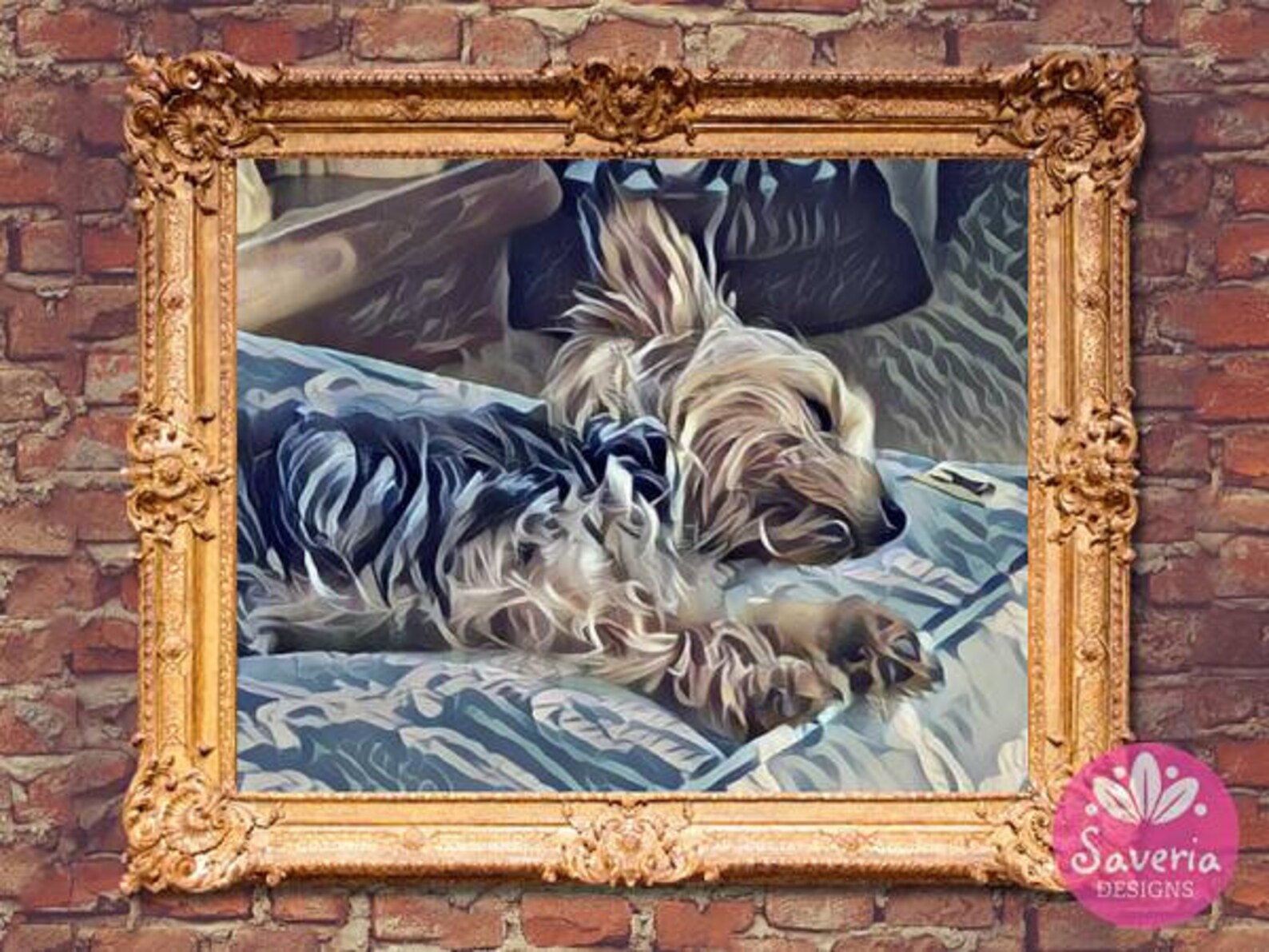 Yorkie Dog Art Print Yorkshire Terrier Wall Art Yorkie Lover - Etsy
