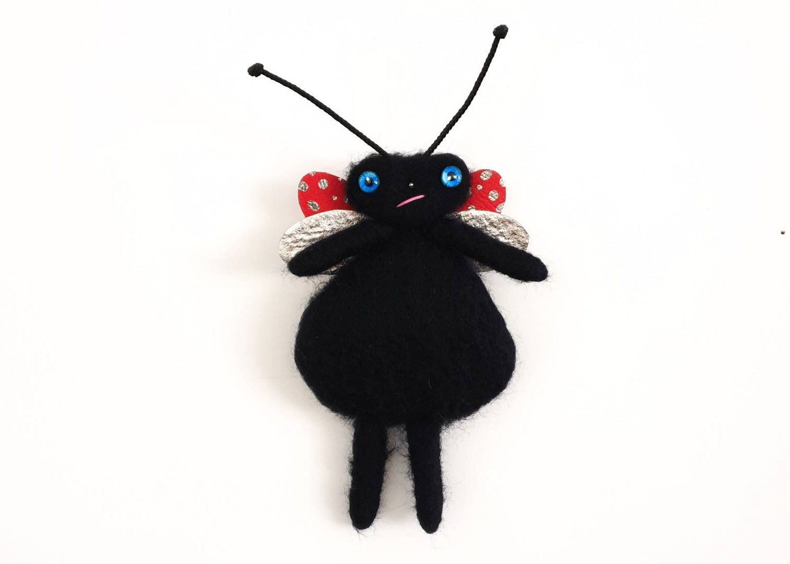 Ladybird. Bug. Beetle. Teddy. Doll. Mohair Wool. Gift. Present. - Etsy