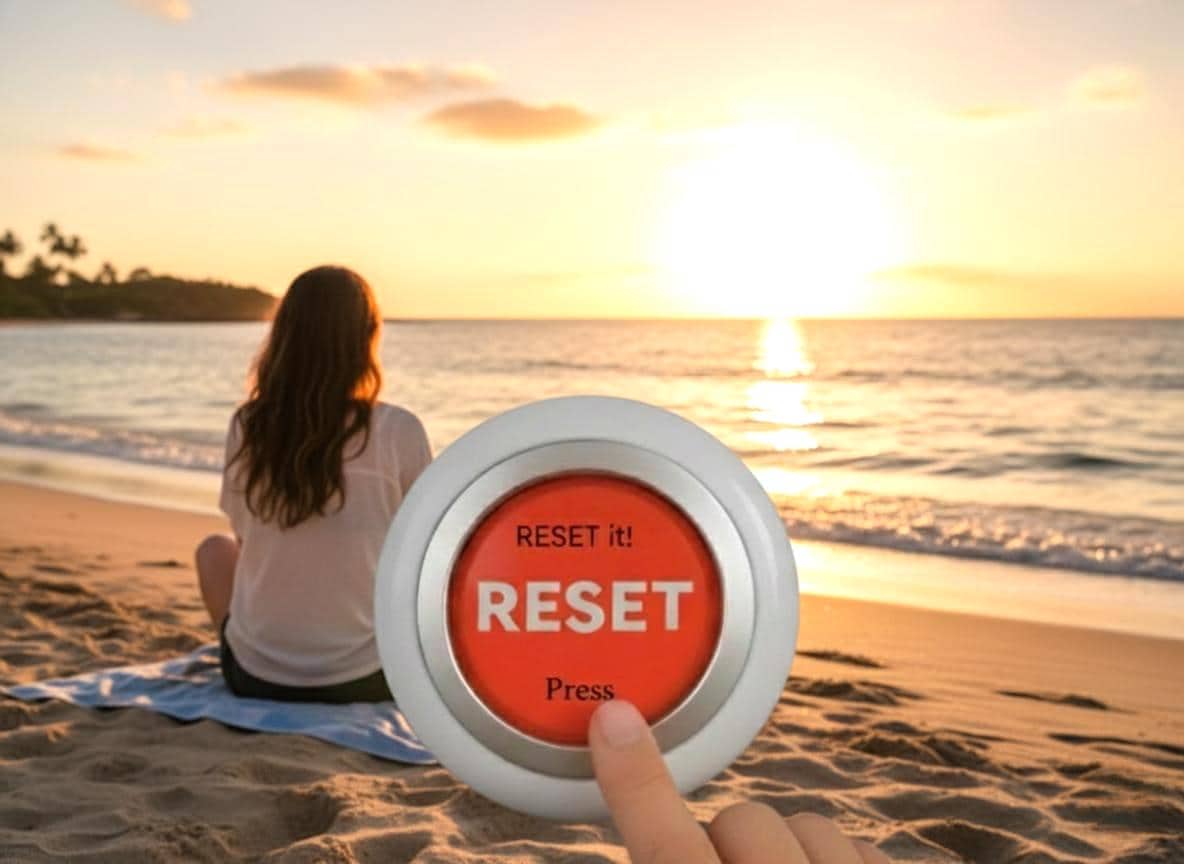 Reset Your Truths Button – Light-up Reflection Tool for Inner Growth ...