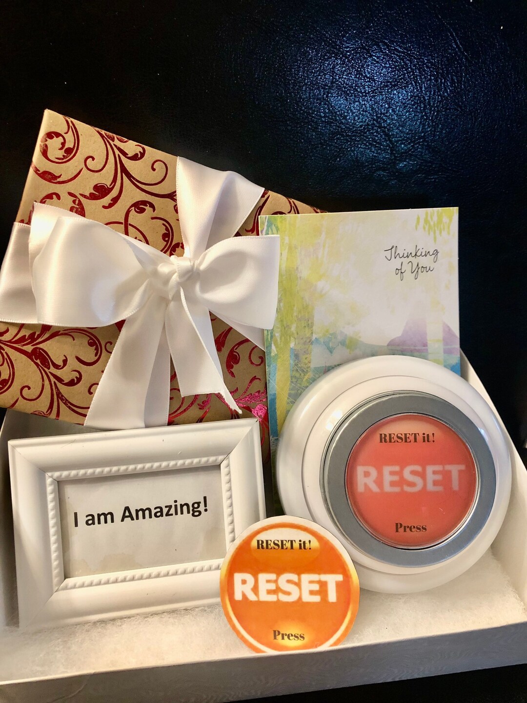 Life RESET Button GIFT Set. Life RESET it™ Button Empower - Etsy.de