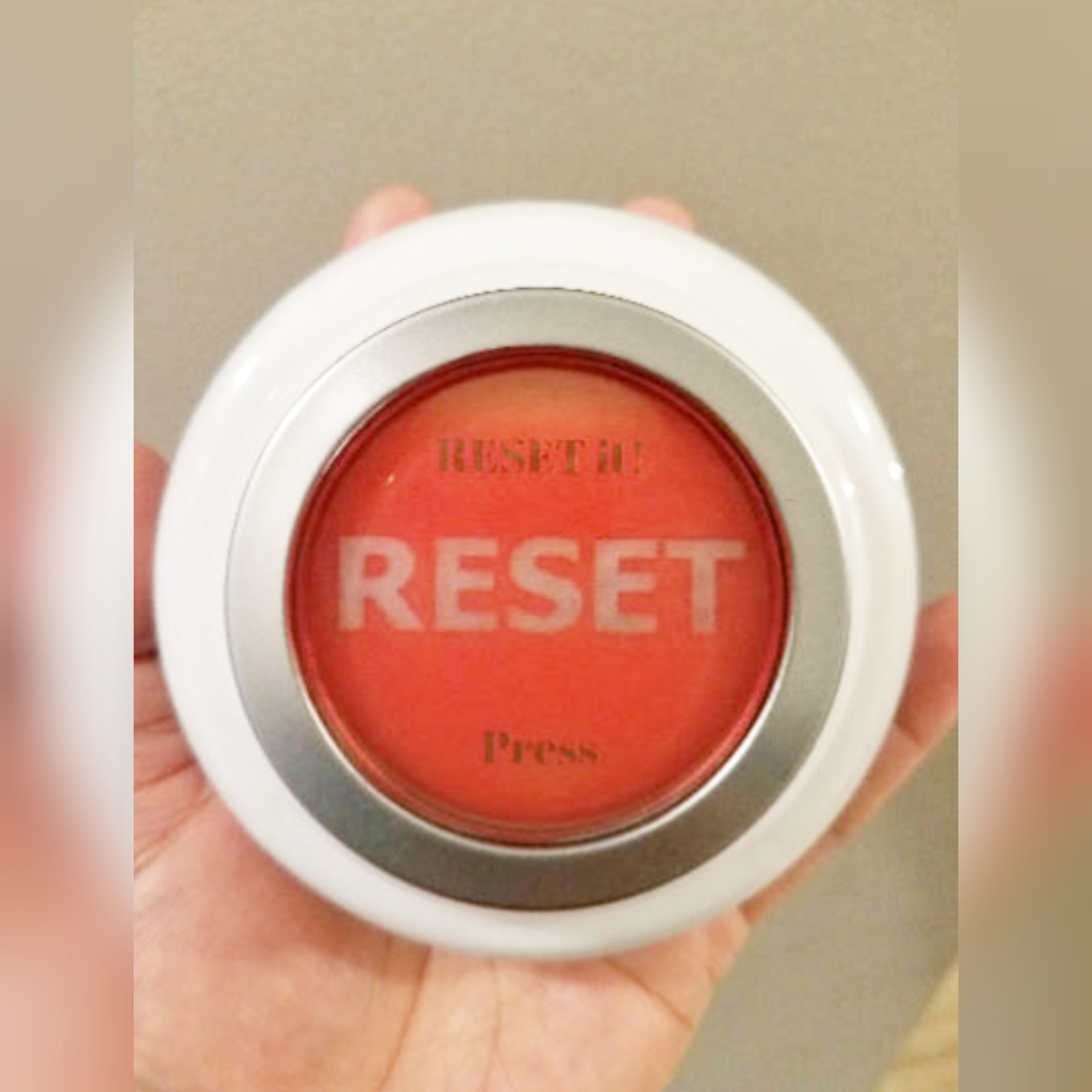 Life RESET Button. Helps Empower Encourage Support Positive Mindset Life. Thinking of You. Self ...