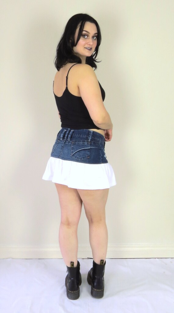 Low Rise Skirt Slutty Clothing Sexy Mini Skirt Tie… Gem