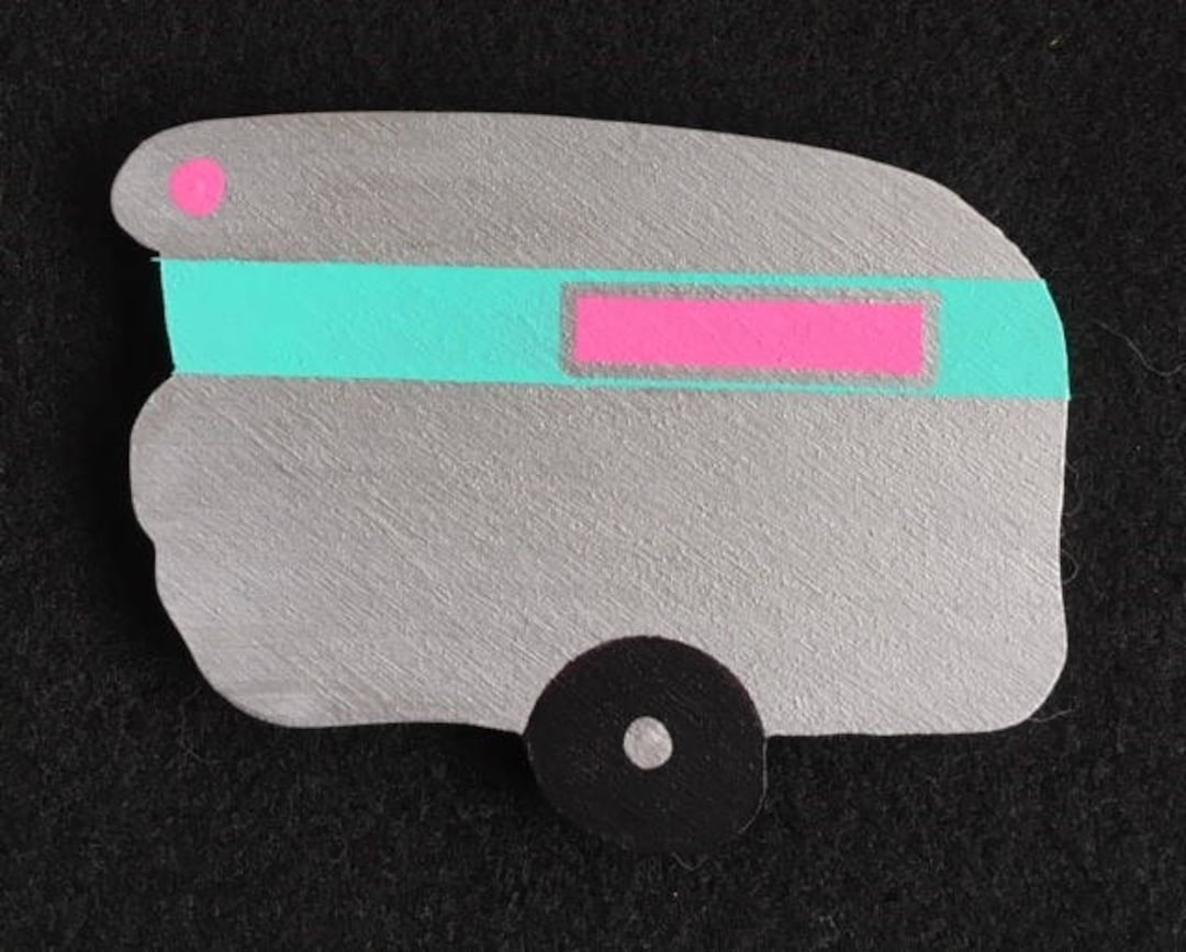 Vintage Travel Trailer Magnet - Holiday Getaway - Etsy