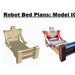 Robot Bed PLANS (pdf Format) - Twin Size - Kids Superhero Bedroom (full ...