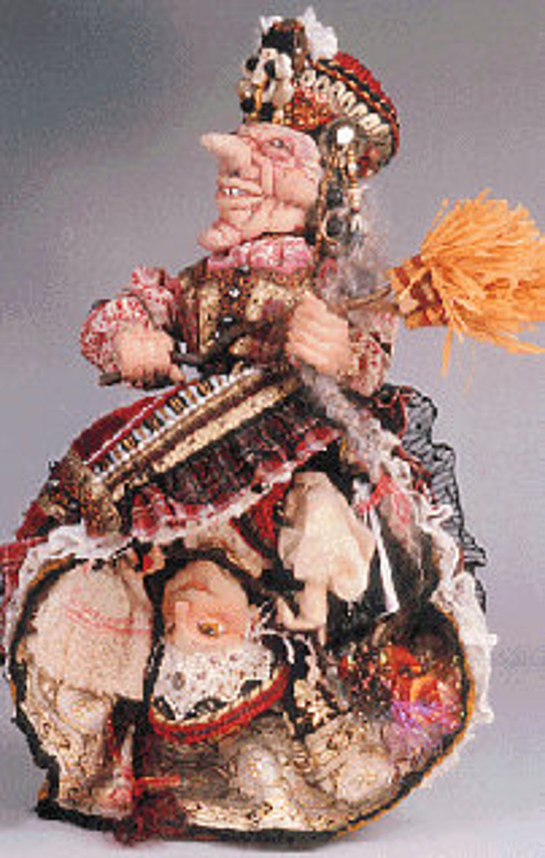 Babayaga & Vasalisa Dyad Doll Cloth Pattern - Etsy