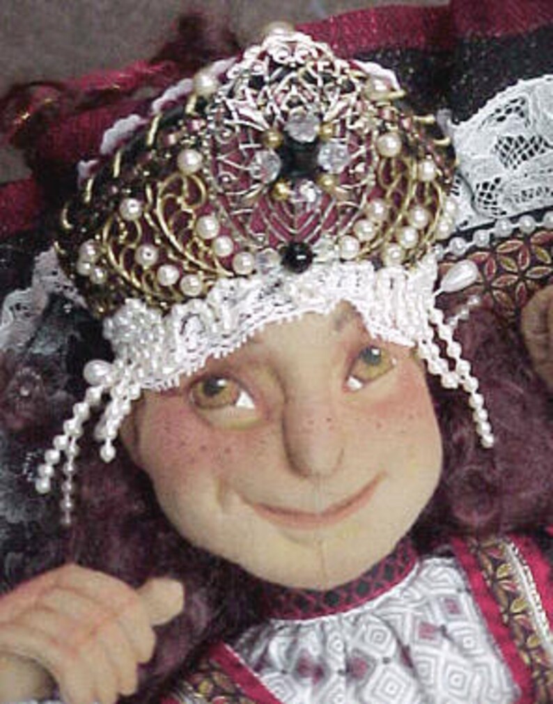 Babayaga & Vasalisa Dyad Doll Cloth Pattern - Etsy