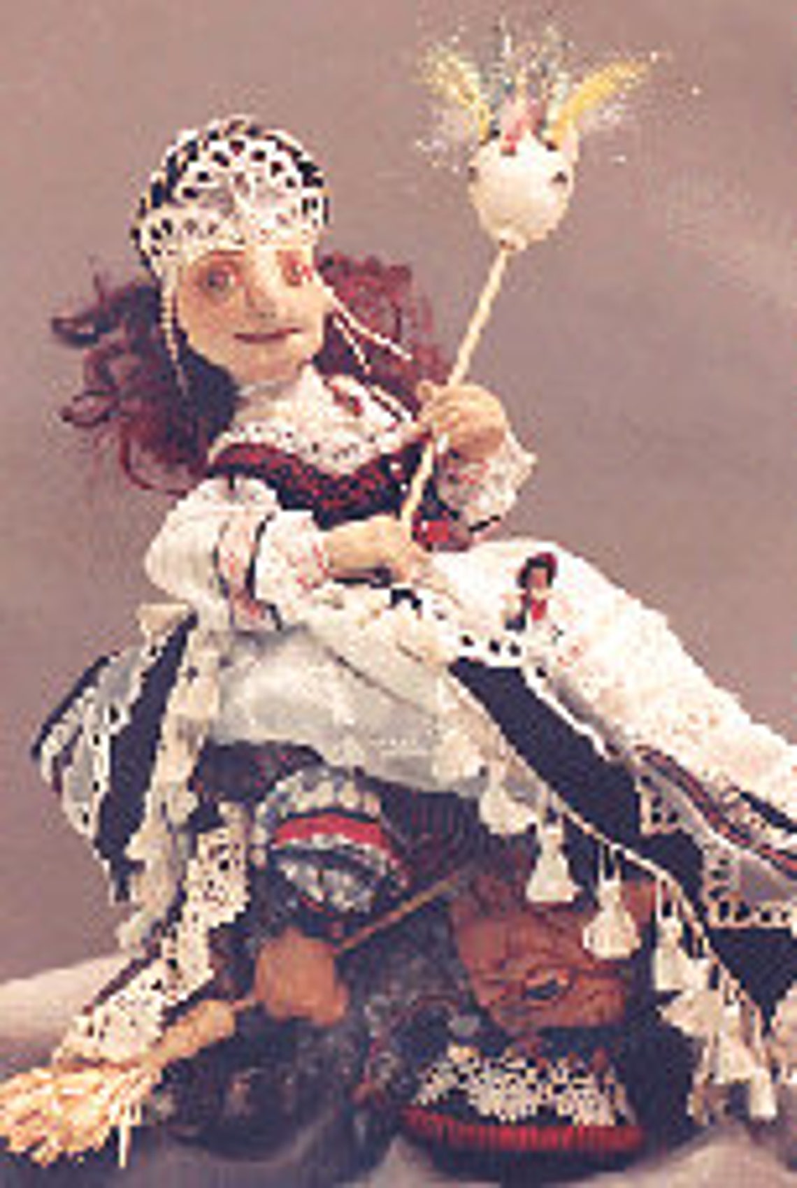 Babayaga & Vasalisa Dyad Doll Cloth Pattern - Etsy