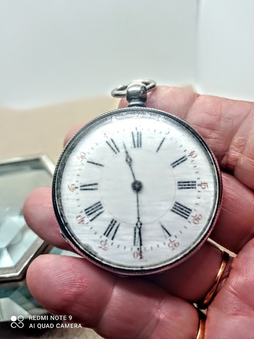 Old Brisset à Hellac Pocket Watch in Solid Silver, Crab and Master ...