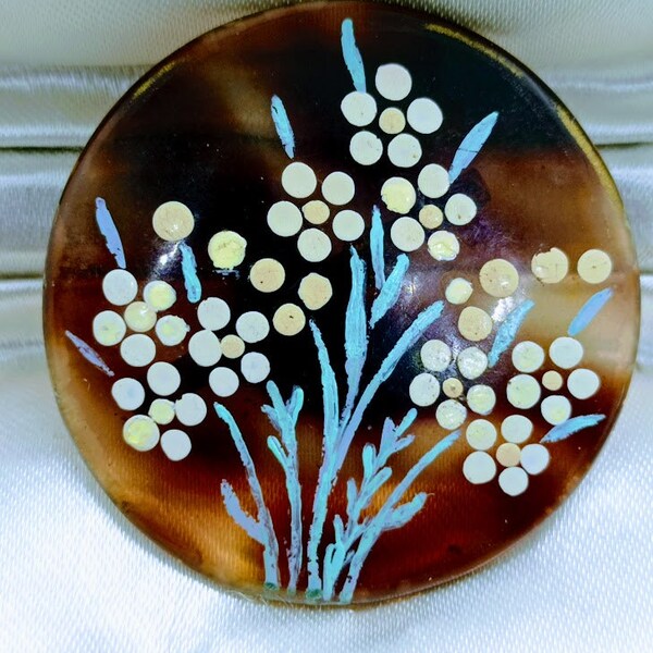 Bakelite Brooch - Etsy