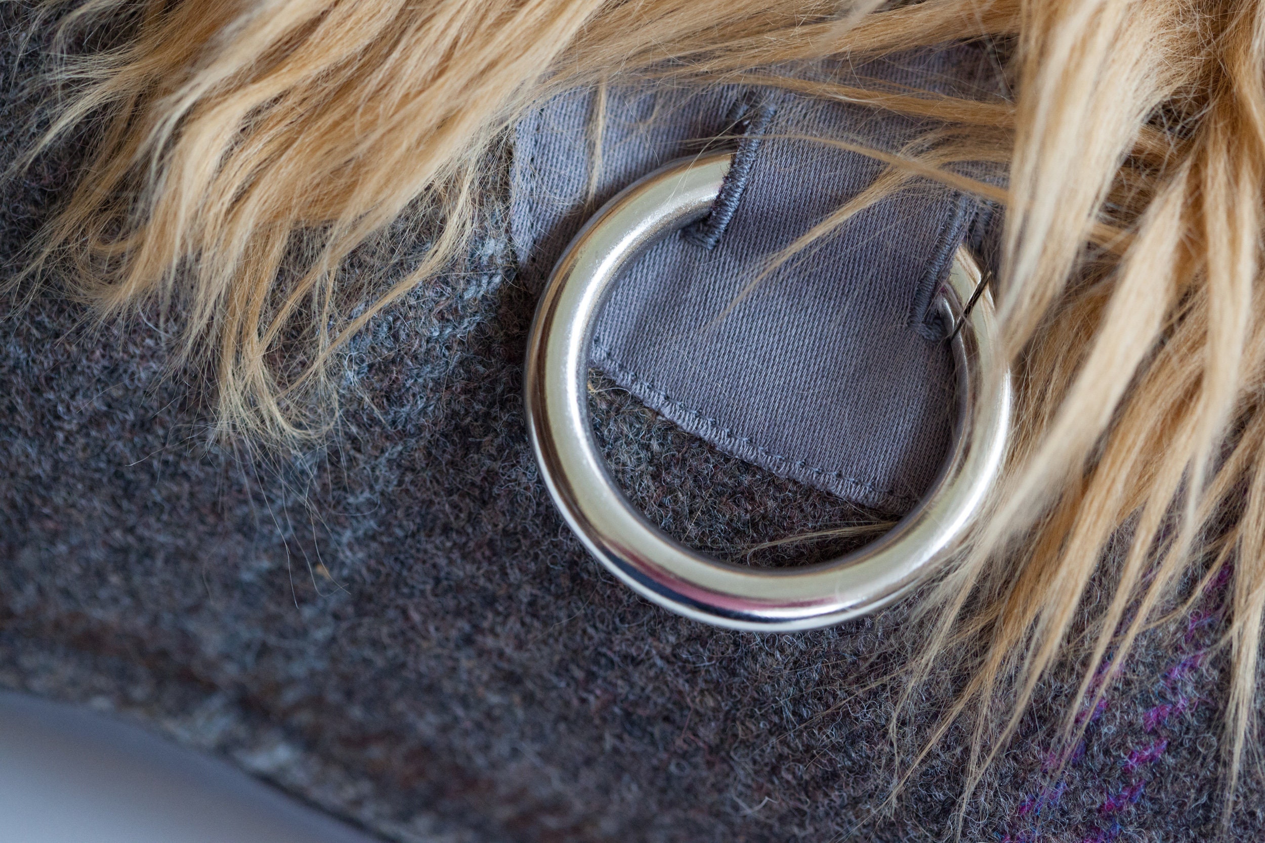 Hamish Highland Cow Cushion With Luxury Faux Fur, Christmas Gift ...