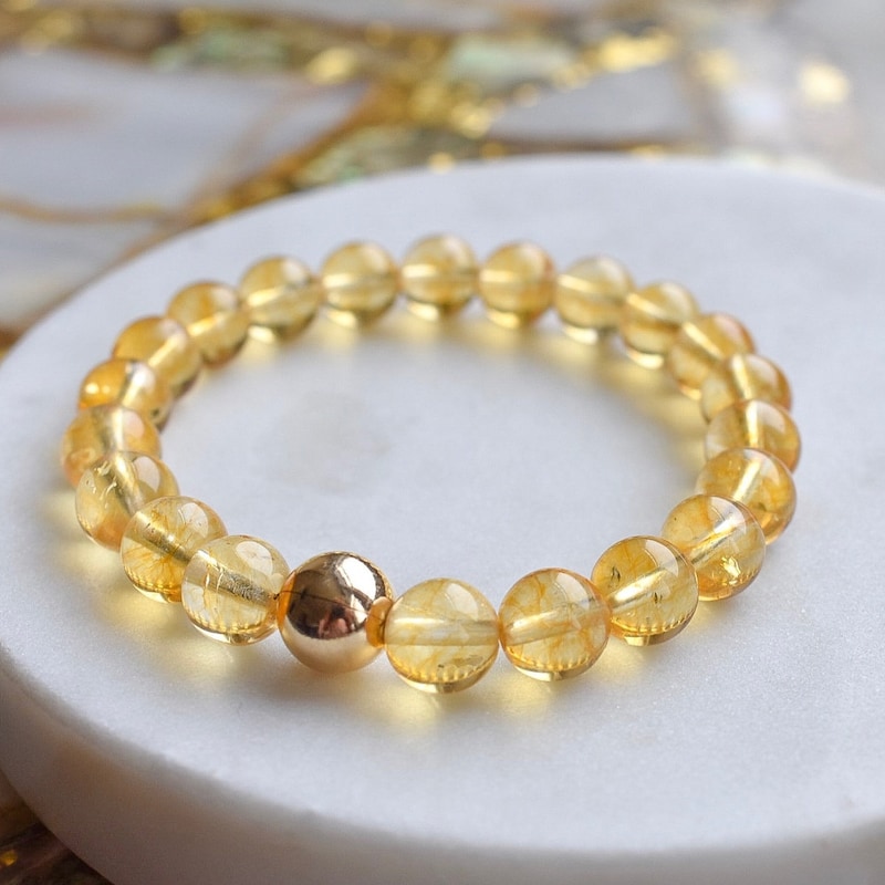 Citrine Jewelry - Etsy