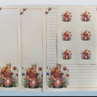 Peacock Stationery Set-bird Writing Paper Unlined Lined A4/A5/US Letter ...