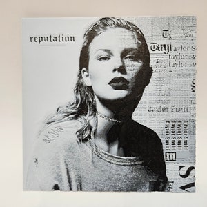 Taylor Swift Reputation Album Art 3D Printed - Etsy
