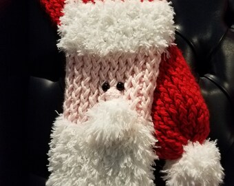 Santa Scarf - Etsy