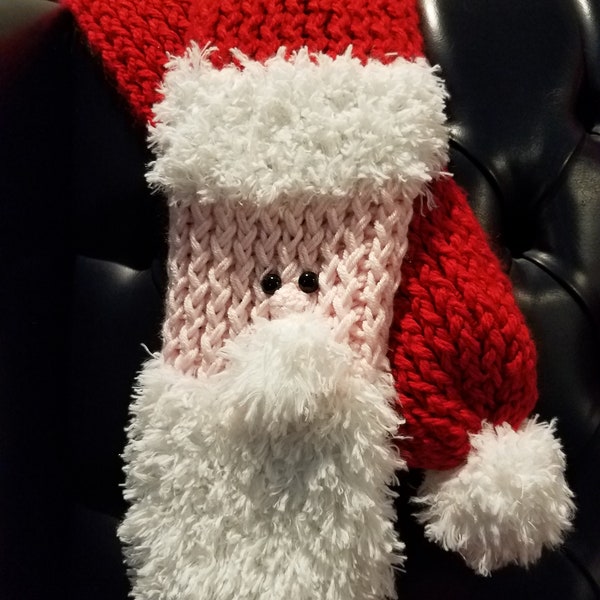 Santa Scarf - Etsy