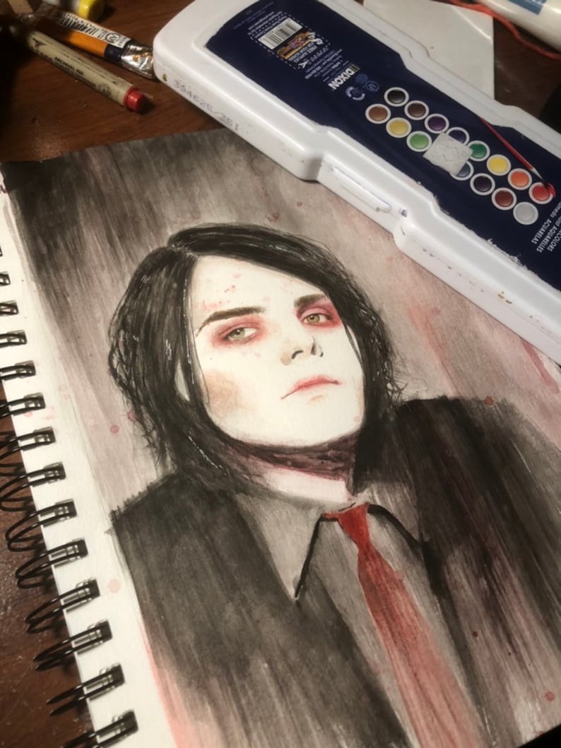 Gerard Way Art Print - Etsy