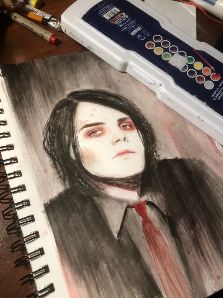 Gerard Way Art Print - Etsy