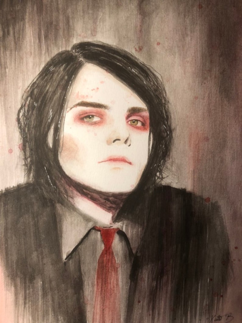 Gerard Way Art Print - Etsy