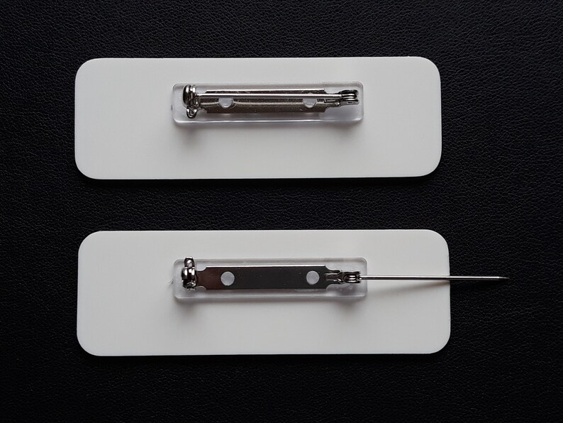 Custom Engraved Name Badge 1 X 3 With Pin Back - Etsy