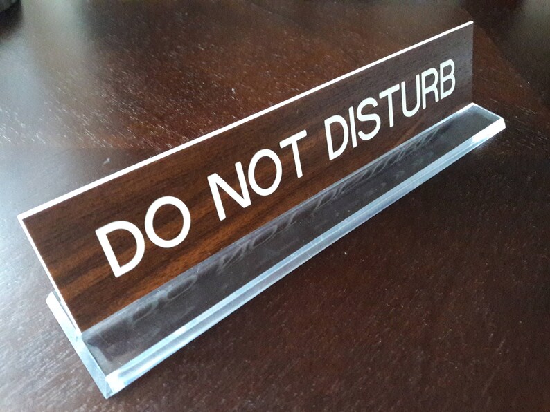 Personalized Desk Plate With Clear Base 2" X 10", Custom Engraved Desk ...