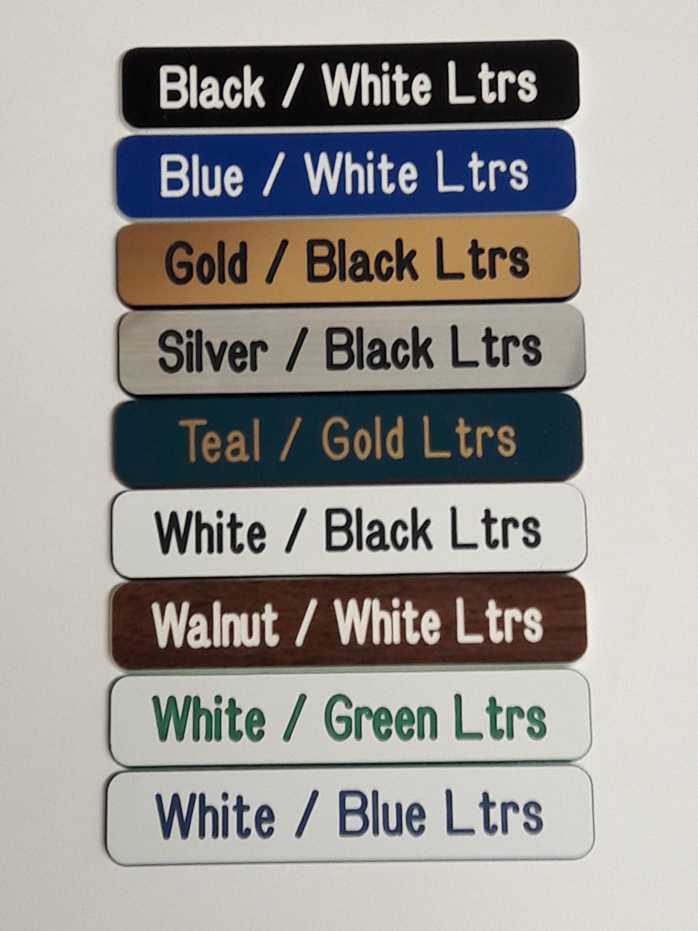Personalized Name Plate 2" X 8", Custom Door Sign, Office Name Plate ...