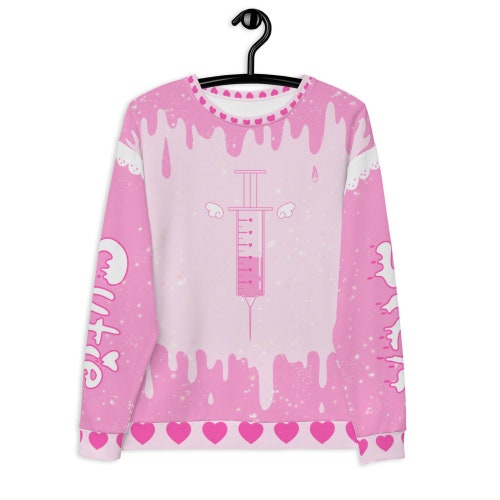 Sick Cutie Menhera Sweatshirt Yami Kawaii Yume Kawaii | Etsy