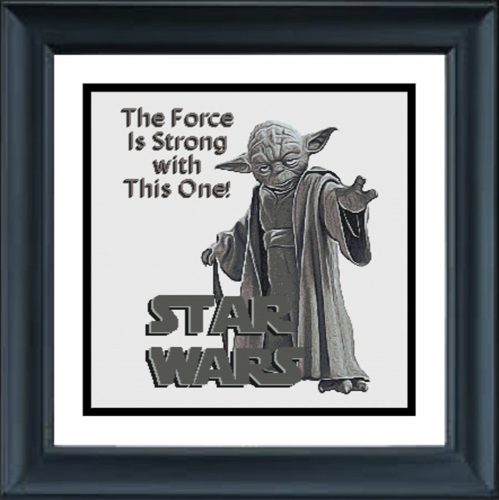 Star Wars Yoda the Force is Strong With This One - Etsy