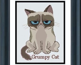 Grumpy Cat Card - Etsy